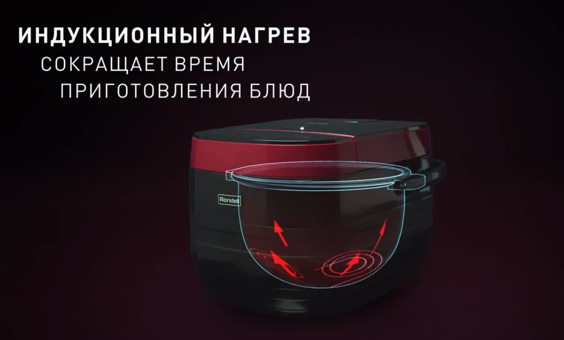 Обзор RONDELL RDE-1620. Мультиварка с индукционным нагревом